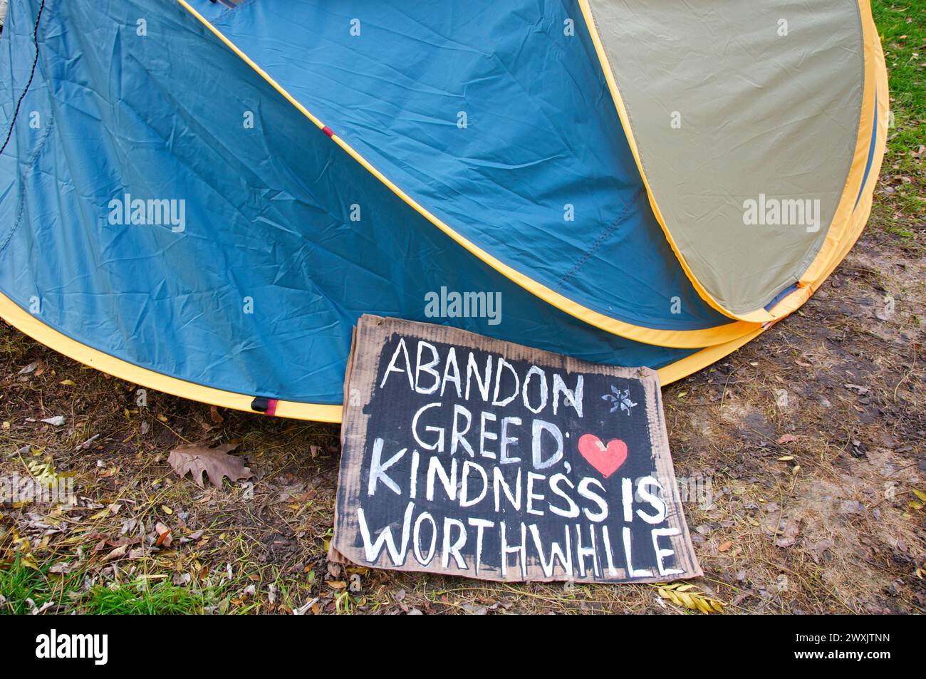 Downtown Toronto parks are now the new homes for the homeless as tent ...