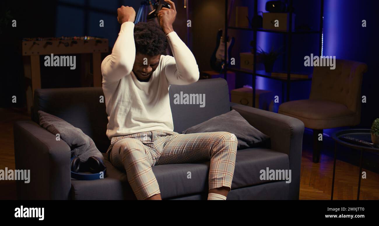 Gamer upset after receiving game over screen while fighting enemies ...