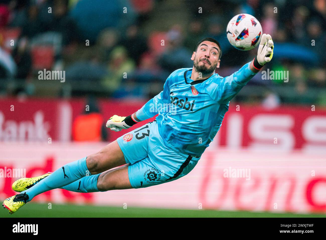 Girona, Spain, 31, March, 2024. Spanish LaLiga EA Sports: Girona FC v ...