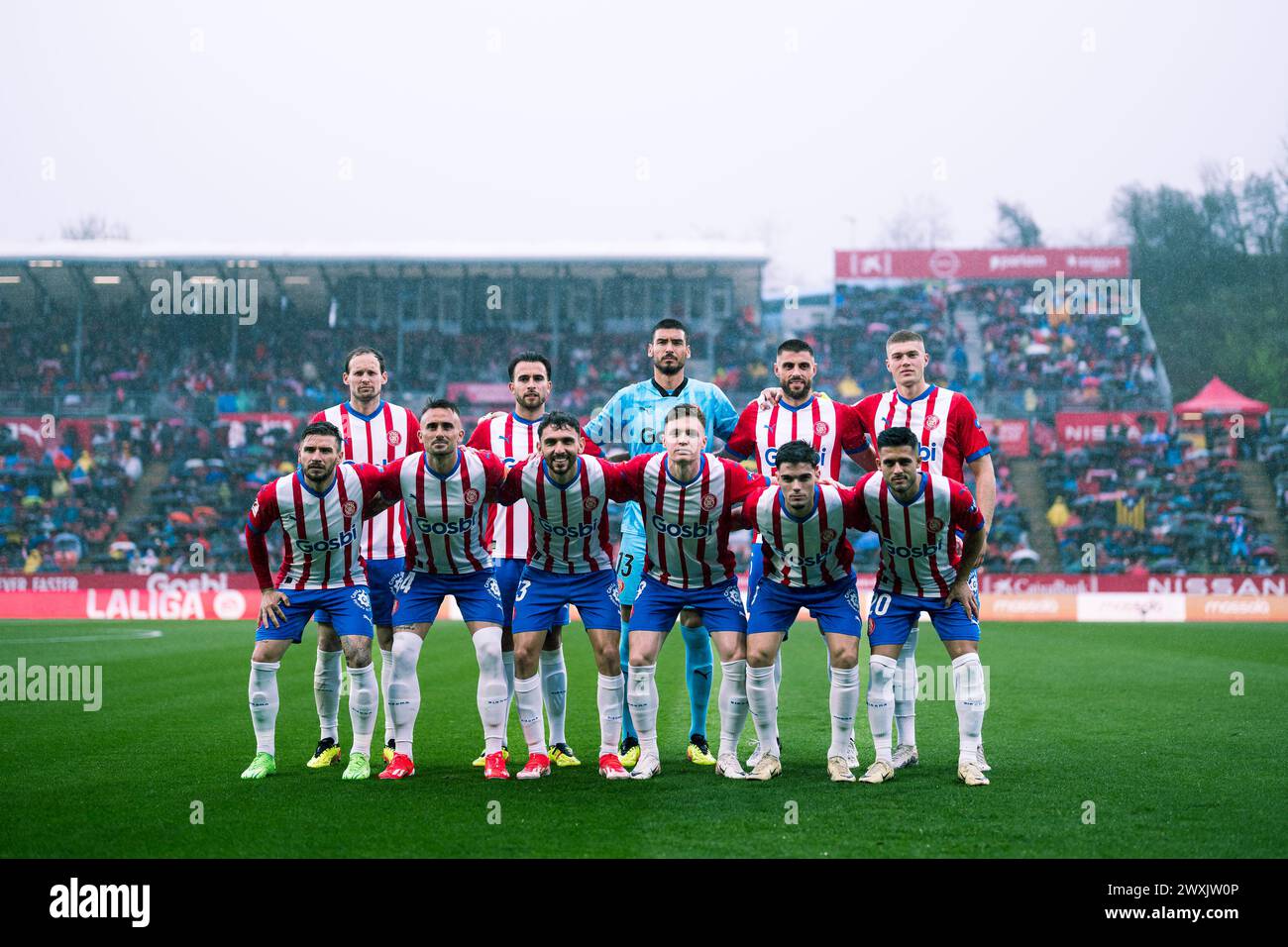 Girona, Spain, 31, March, 2024. Spanish LaLiga EA Sports: Girona FC v ...