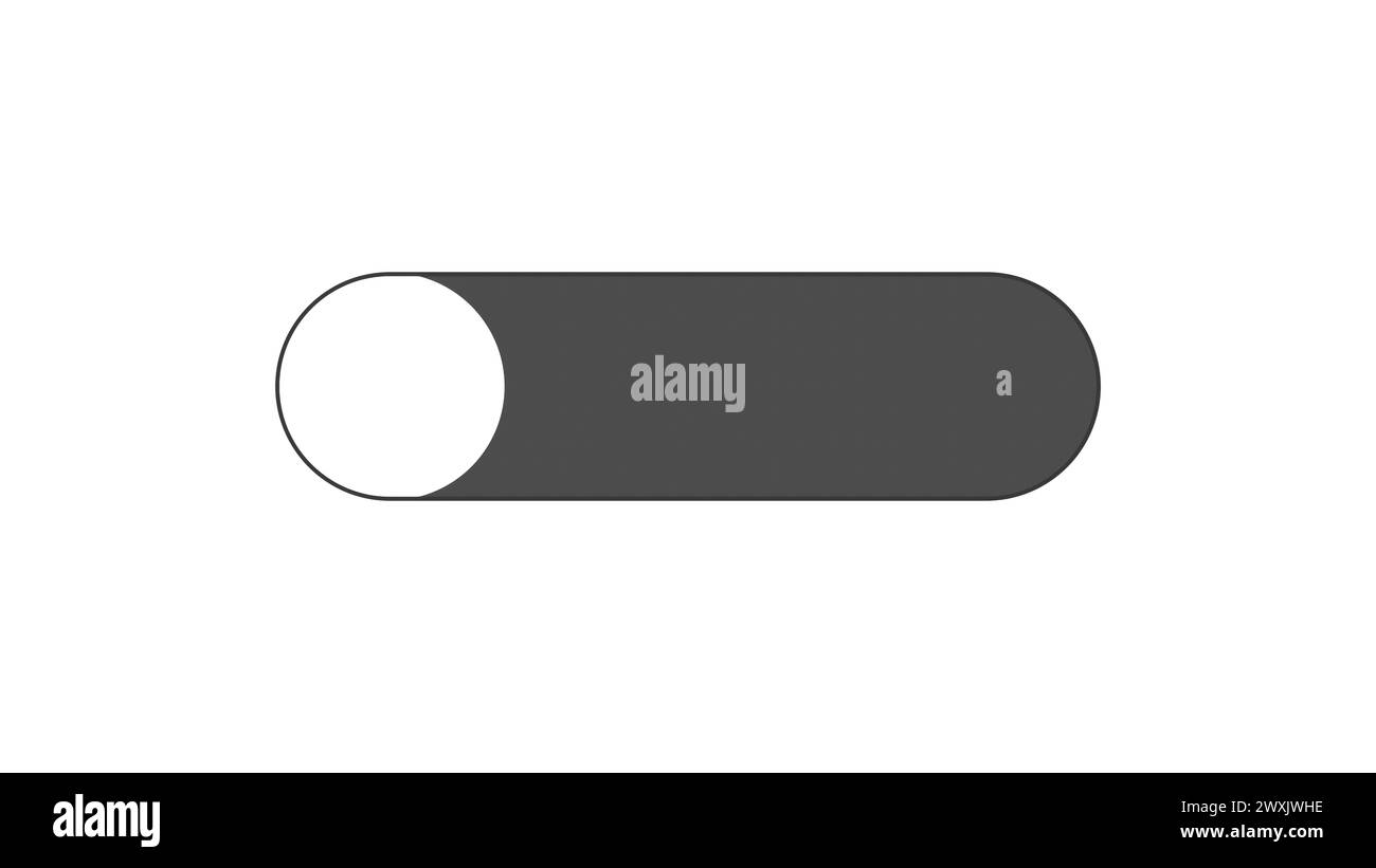 On off Button. Computer generated 3d render Stock Photo - Alamy