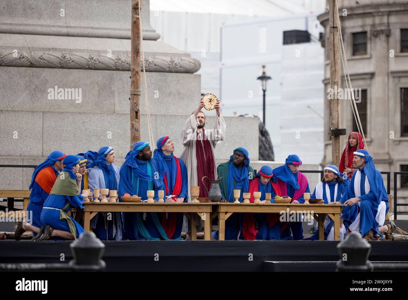 Jesus christ dinner hi-res stock photography and images - Alamy
