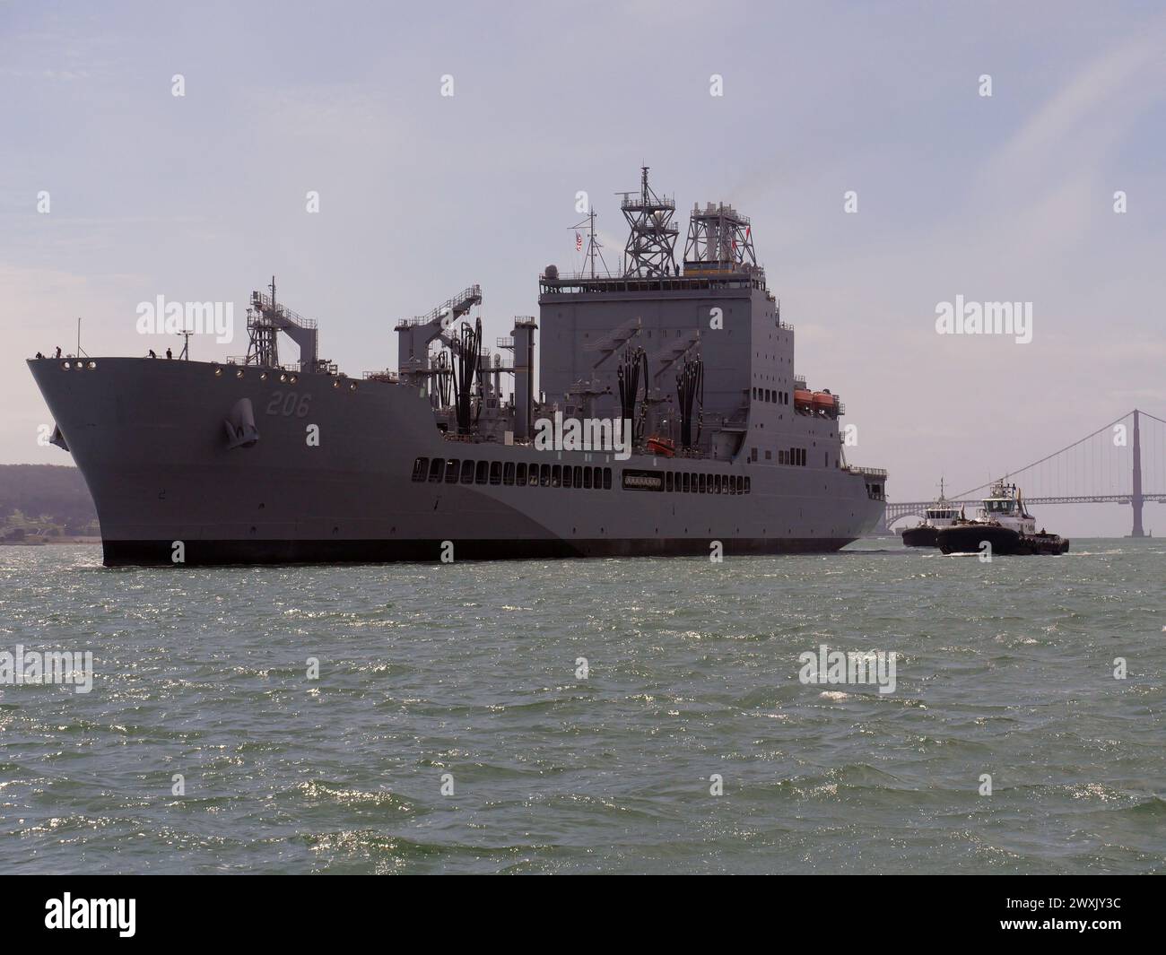 SAN FRANCISCO (March 28, 2024) The John Lewis class fleet replenishment ...