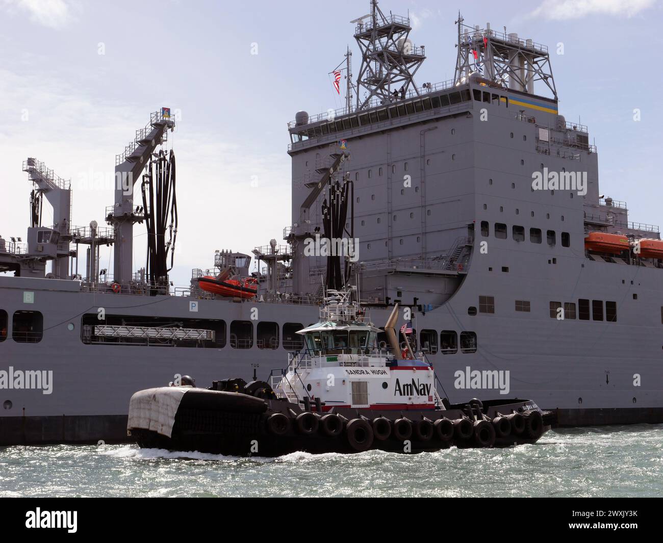 SAN FRANCISCO (March 28, 2024) The John Lewis class fleet replenishment ...