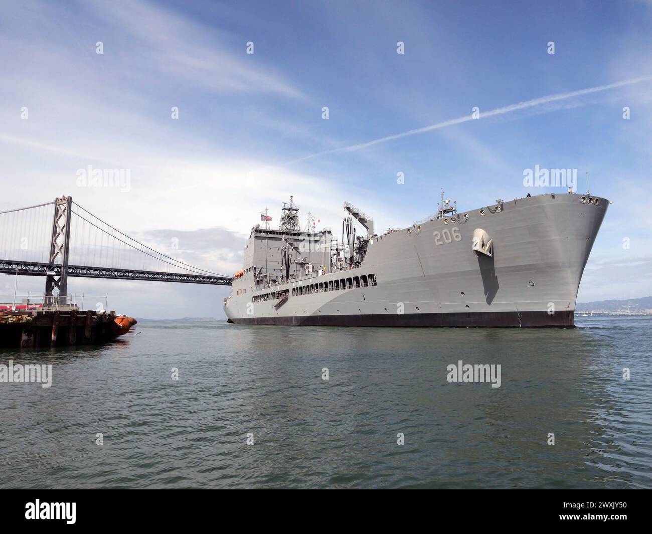 SAN FRANCISCO (March 28, 2024) The John Lewis class fleet replenishment ...