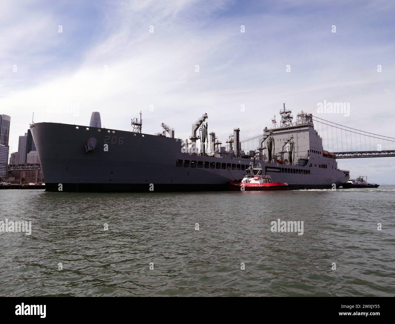 SAN FRANCISCO (March 28, 2024) The John Lewis class fleet replenishment ...