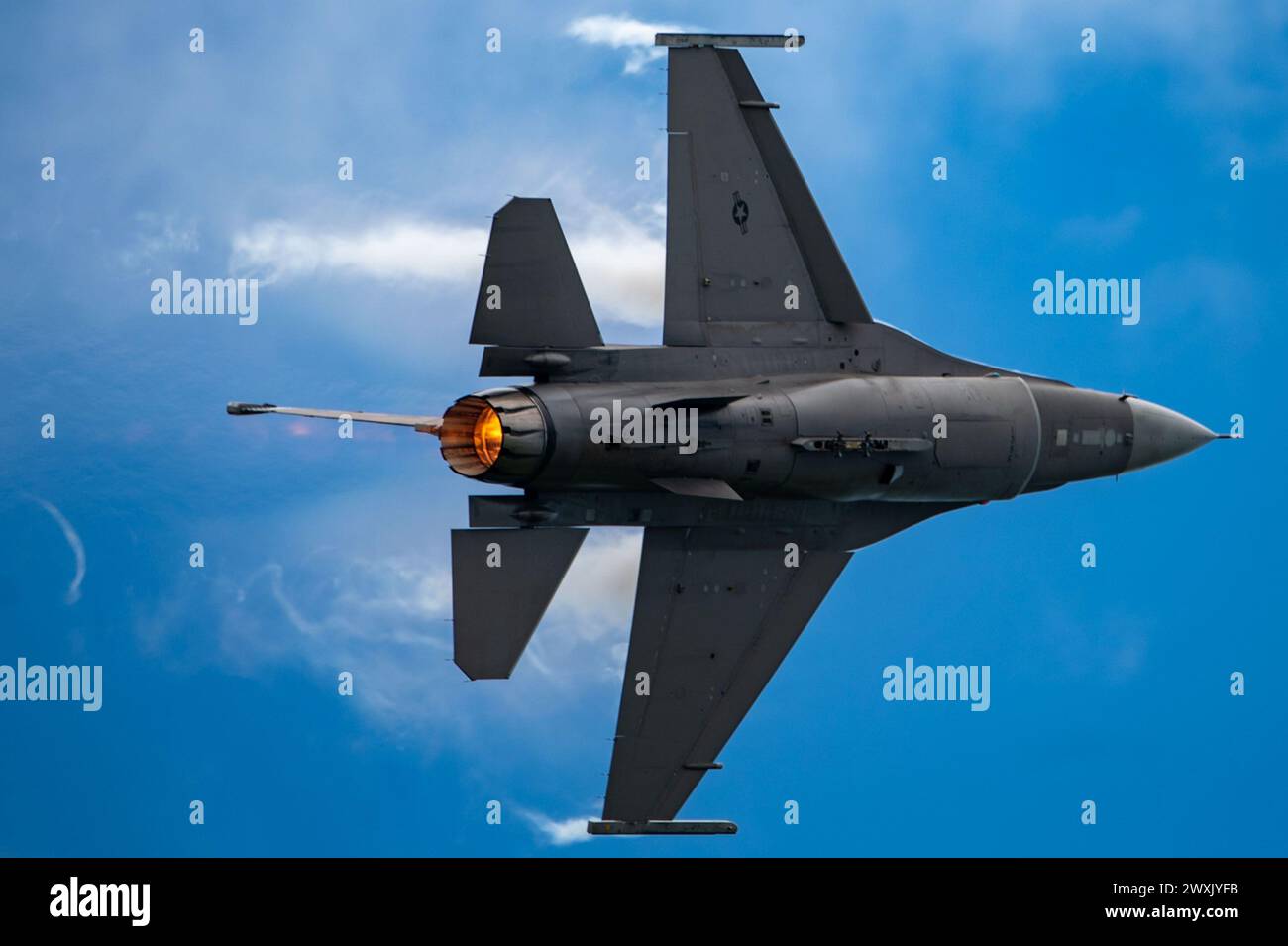U.S. Air Force Capt. Taylor “FEMA” Hiester, F-16 Viper Demonstration ...