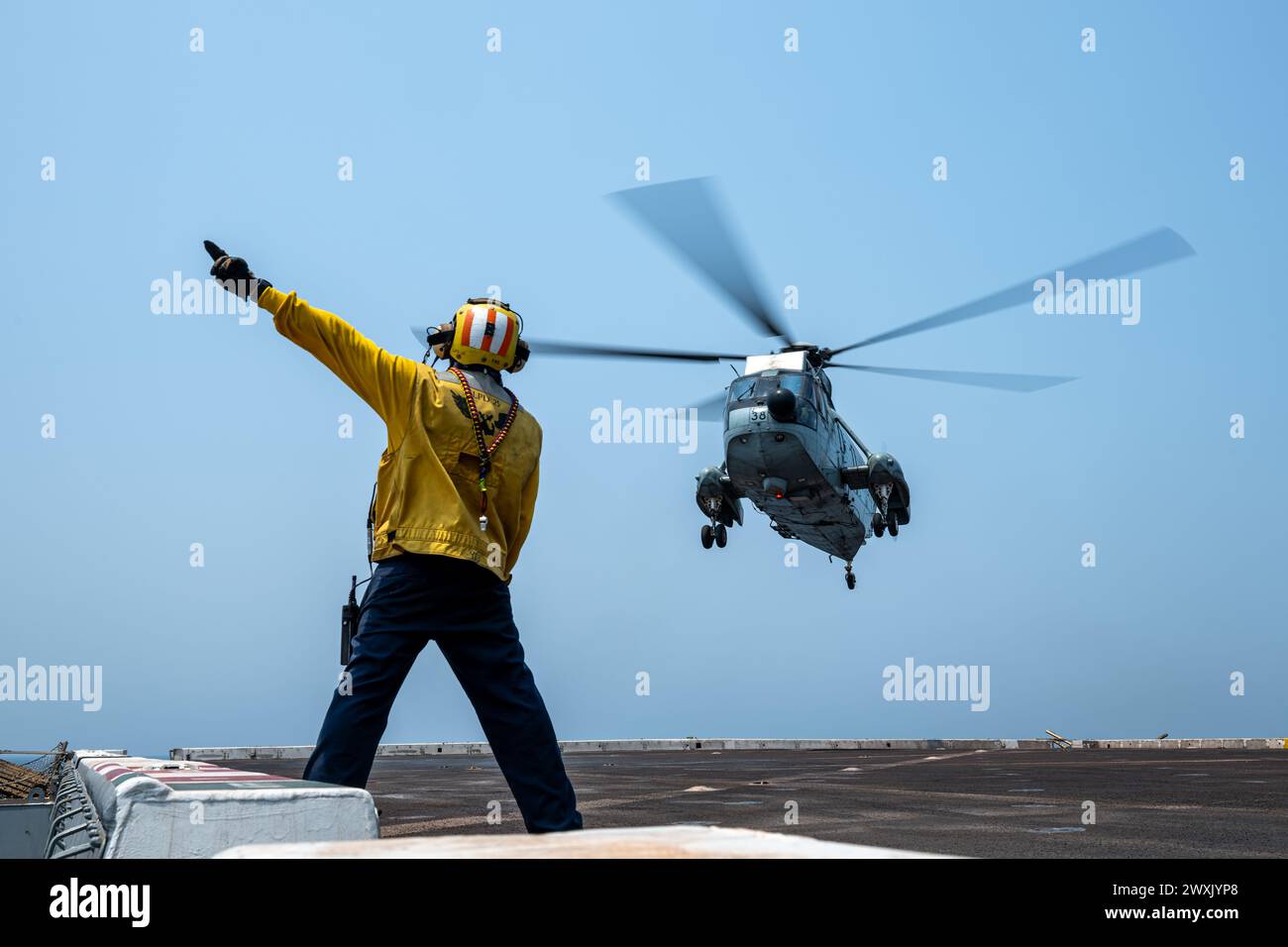 Aviation Boatswain’s Mate (Handling) 1st Class Reyvin Olaes, a native ...