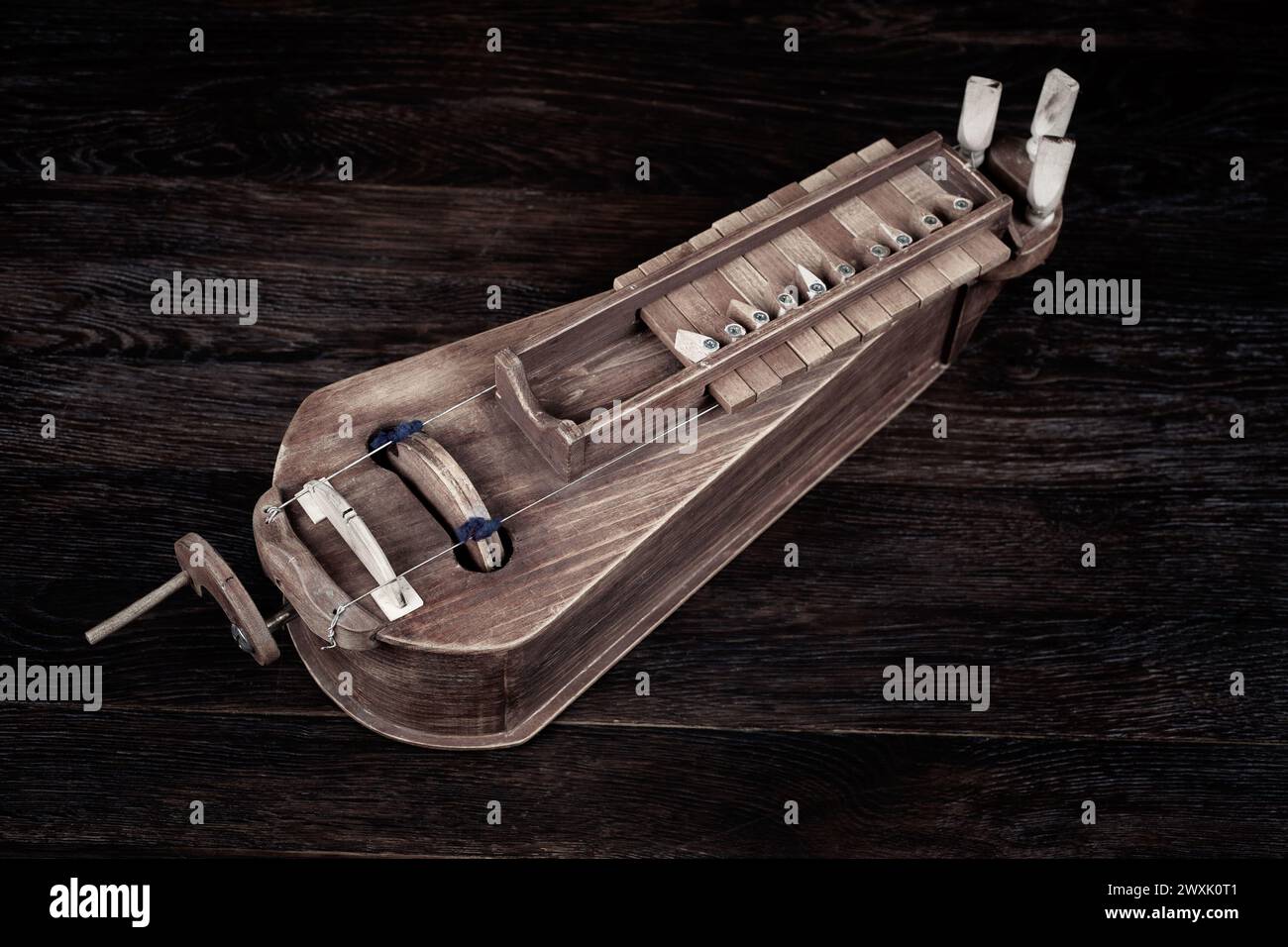 Medieval wooden lyre hi-res stock photography and images - Alamy