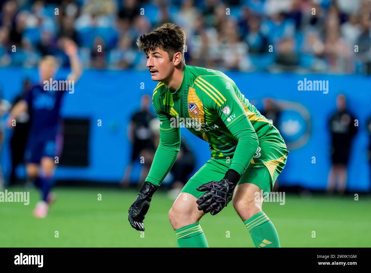 Charlotte, Nc, USA. 30th Mar, 2024. FC Cincinnati Goalkeeper ROMAN ...