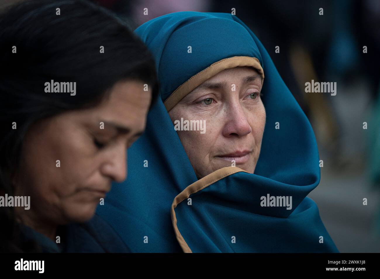 Valparaiso, Chile. 29th Mar, 2024. Actors recreate the traditional ...