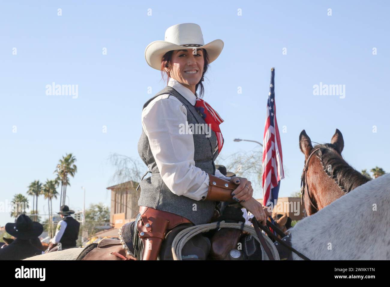 70th Annual Parada Del Sol Parade in Old Town Scottsdale, Arizona Stock ...