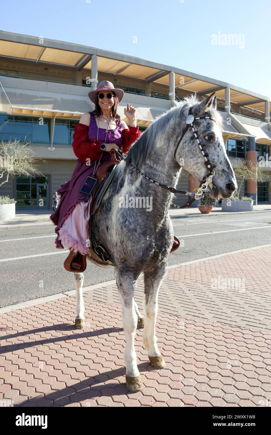 70th Annual Parada Del Sol Parade in Old Town Scottsdale, Arizona Stock ...