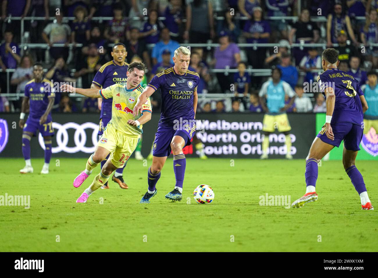 Orlando, Florida, USA, March 30, 2024, Orlando City SC defender Robin ...
