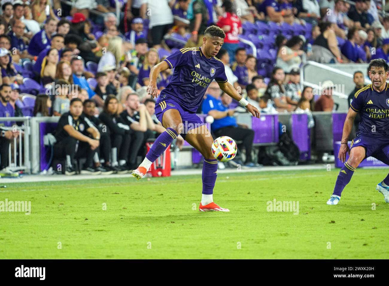 Orlando, Florida, USA, March 30, 2024, Orlando City SC defender Rafael ...