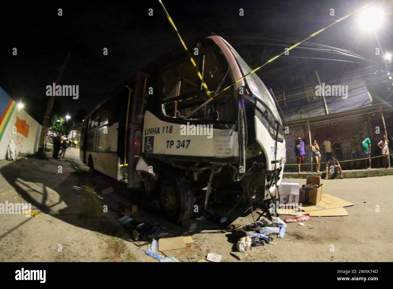 PE - JABOATAO - 03/31/2024 - JABOATAO DOS GUARARAPES, BUS RUNS OVER ...