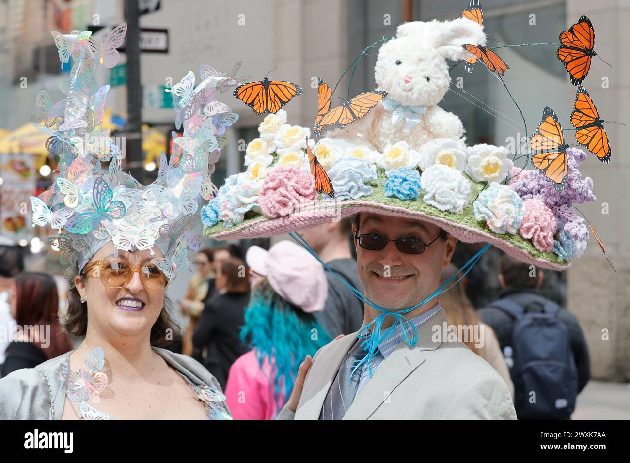 2024 easter bonnet parade hi-res stock photography and images - Alamy