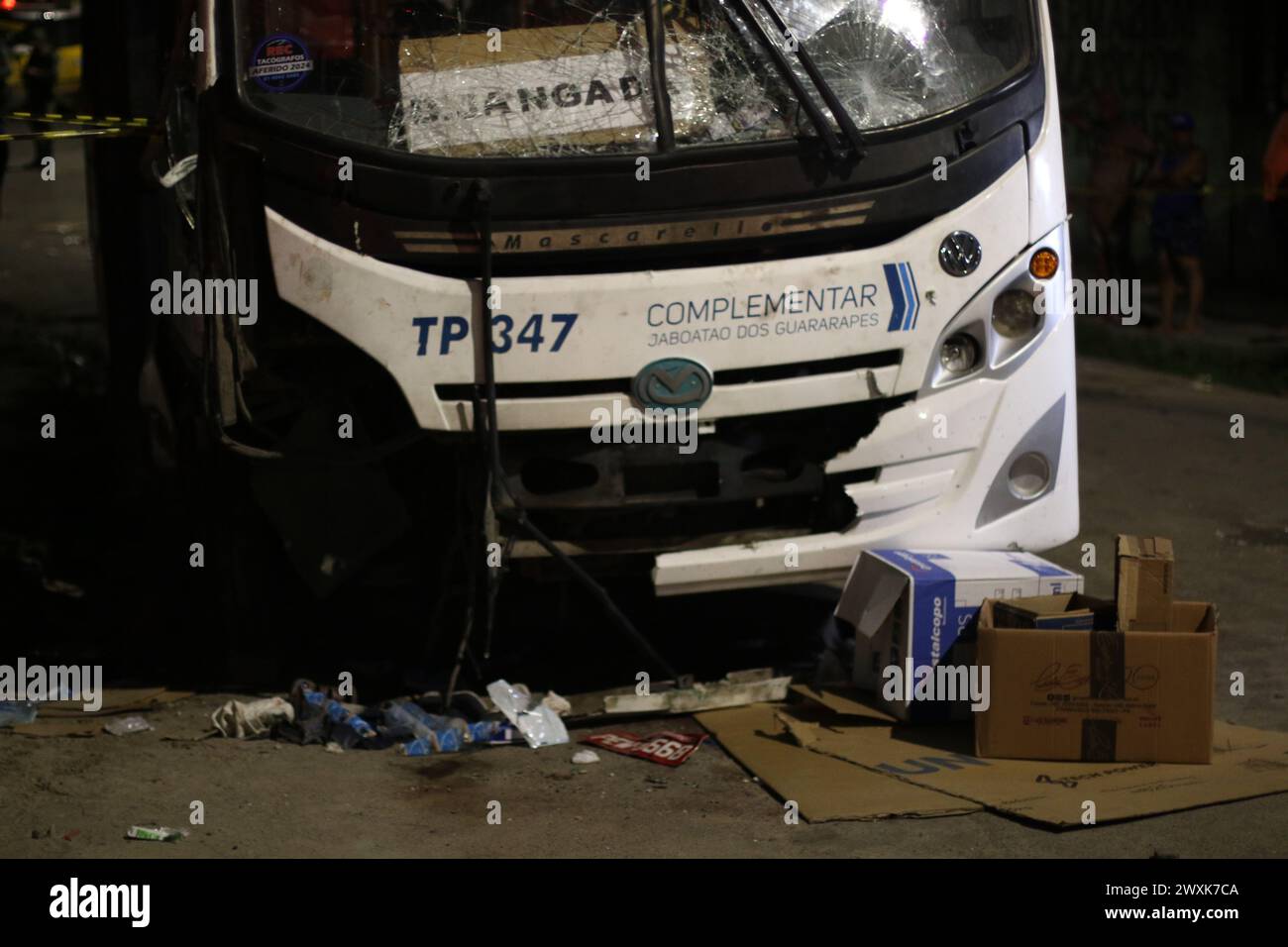 PE - JABOATAO - 03/31/2024 - JABOATAO DOS GUARARAPES, BUS RUNS OVER ...