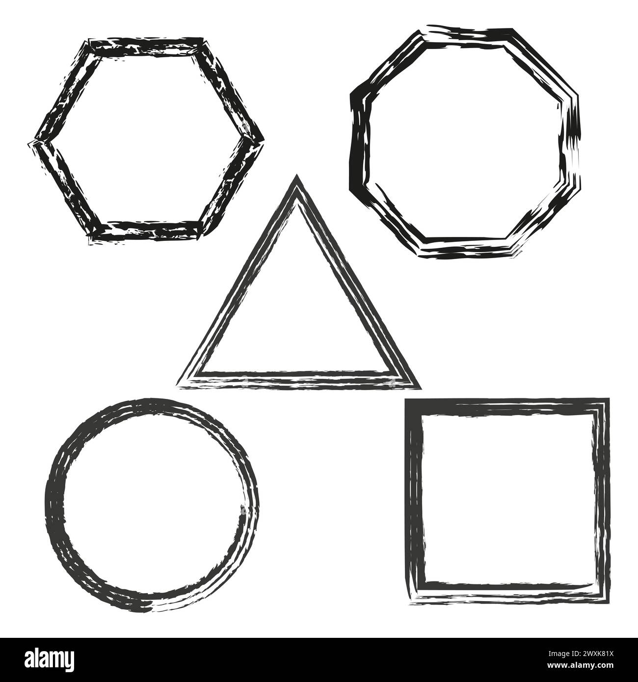 Irregular hexagon hi-res stock photography and images - Alamy