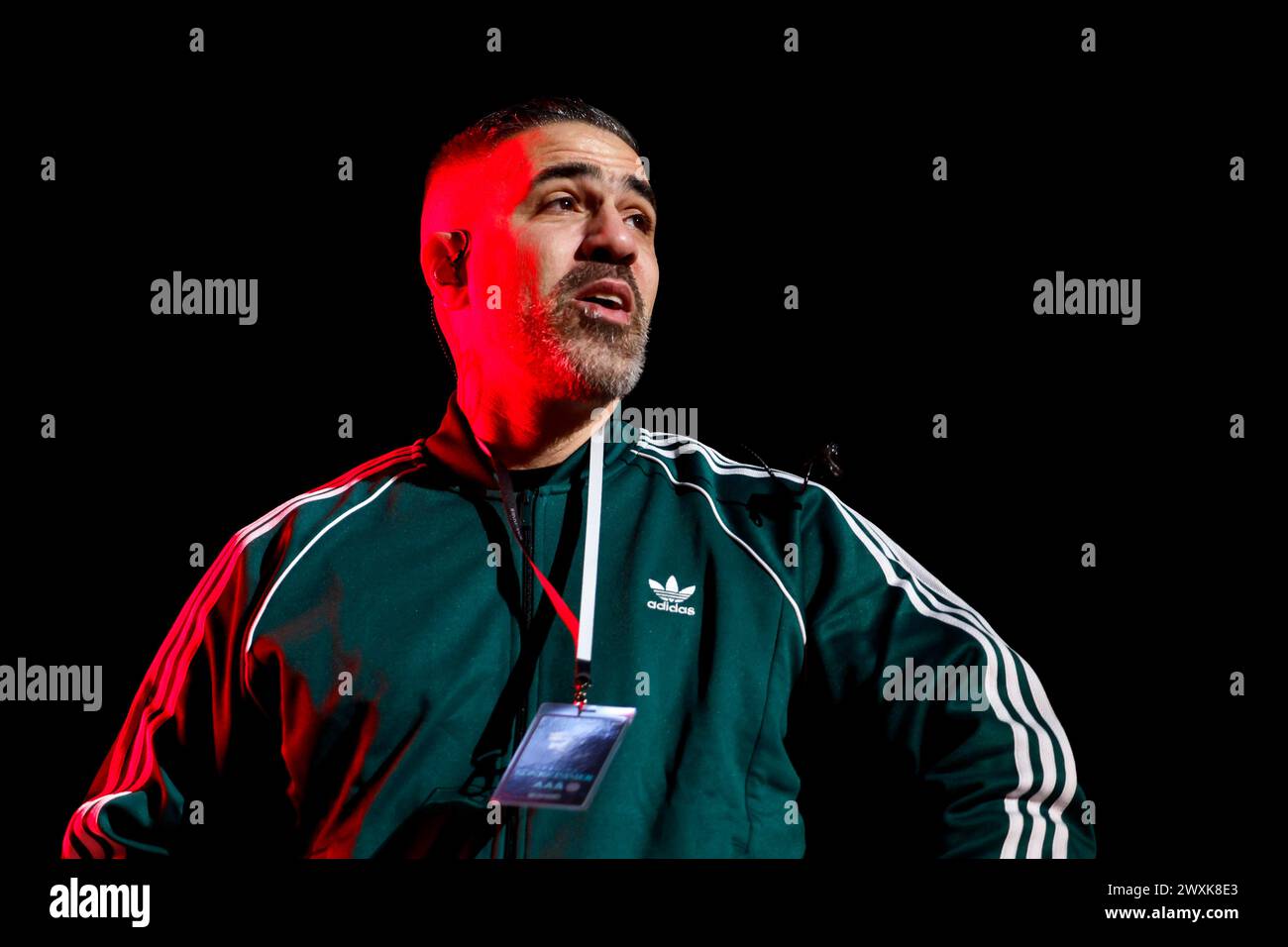 Rapper Bushido bei seinem Auftritt im Rahmen der Tour König für immer ...