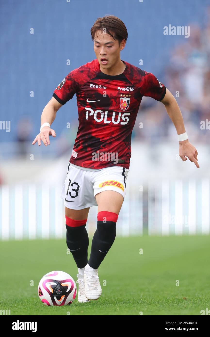 Saitama Stadium 2002, Saitama, Japan. 30th Mar, 2024. Ryoma Watanabe (Reds), MARCH 30, 2024 ...