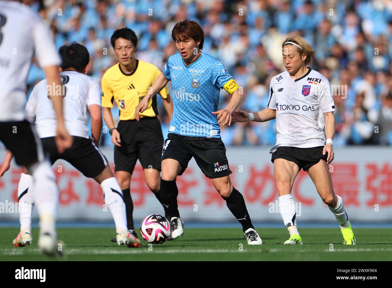 Uvance Todoroki Stadium by Fujitsu, Kanagawa, Japan. 30th Mar, 2024 ...