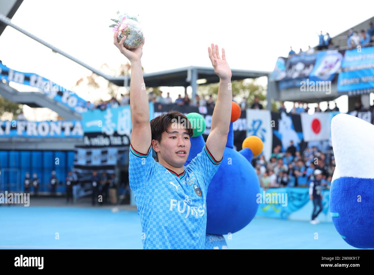 Uvance Todoroki Stadium by Fujitsu, Kanagawa, Japan. 30th Mar, 2024 ...