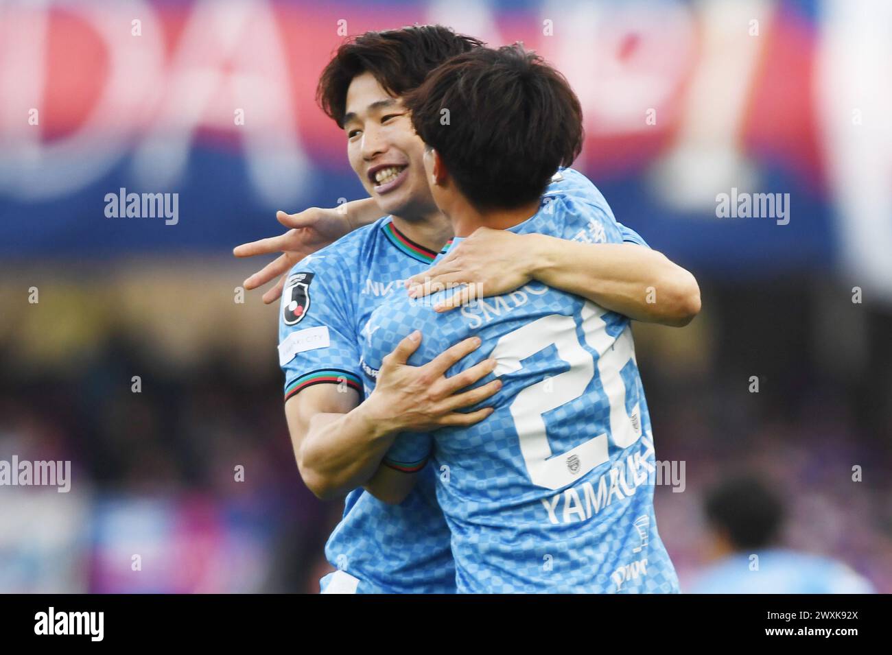 Uvance Todoroki Stadium by Fujitsu, Kanagawa, Japan. 30th Mar, 2024 ...