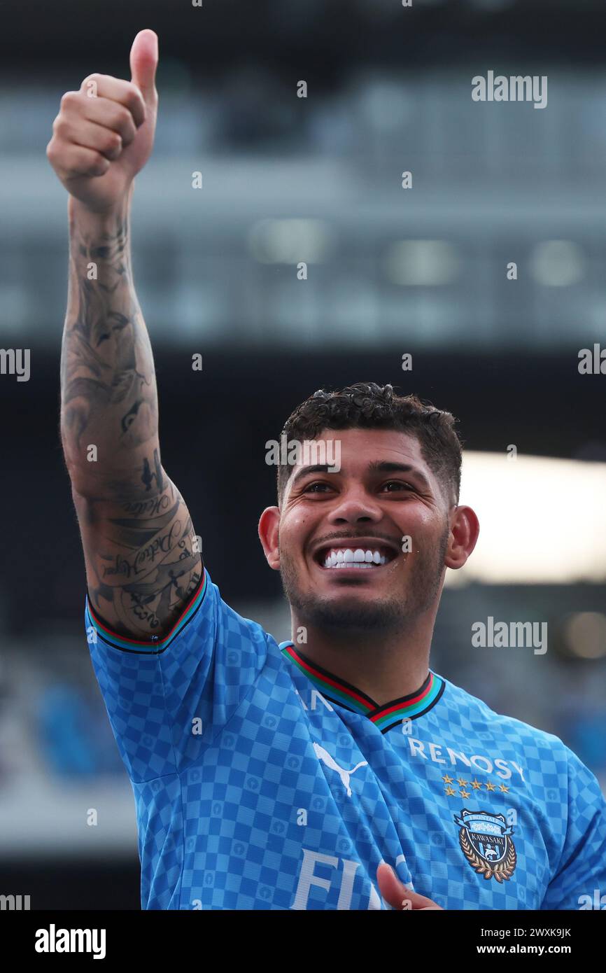 Uvance Todoroki Stadium by Fujitsu, Kanagawa, Japan. 30th Mar, 2024 ...