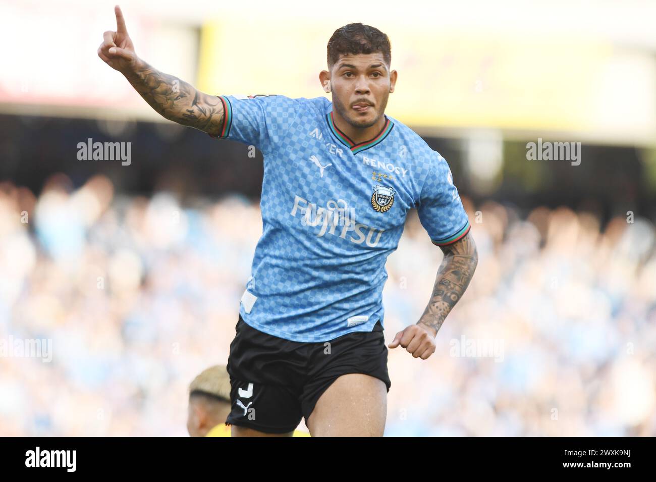 Uvance Todoroki Stadium by Fujitsu, Kanagawa, Japan. 30th Mar, 2024 ...