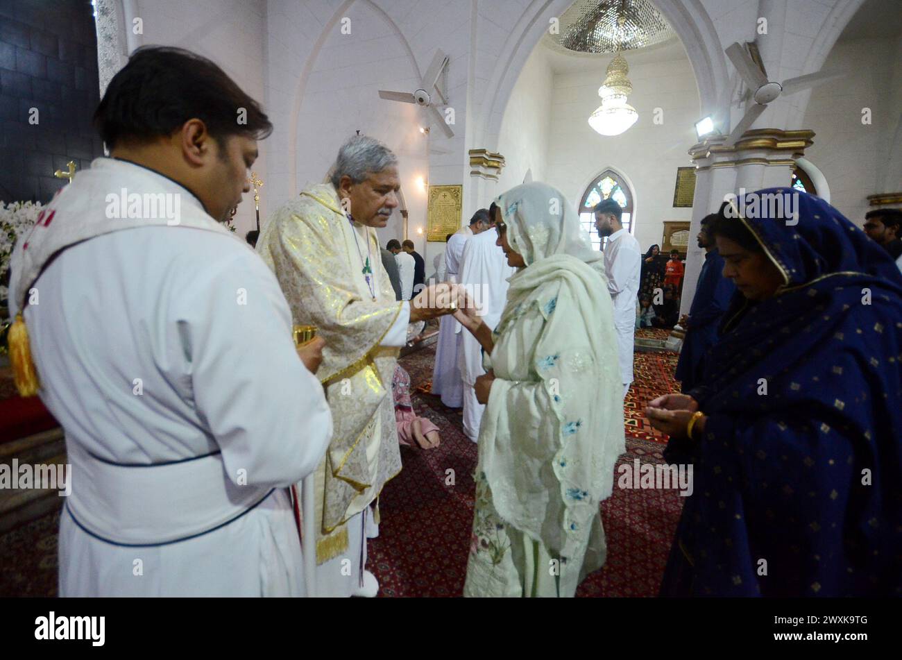 Peshawar, Peshawar, Pakistan. 31st Mar, 2024. Christians in Pakistan ...