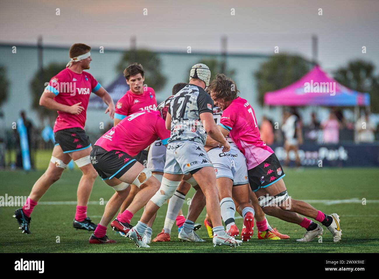 Fort Lauderdale, FL, USA. 31st March 2024. Miami Sharks v San Diego ...