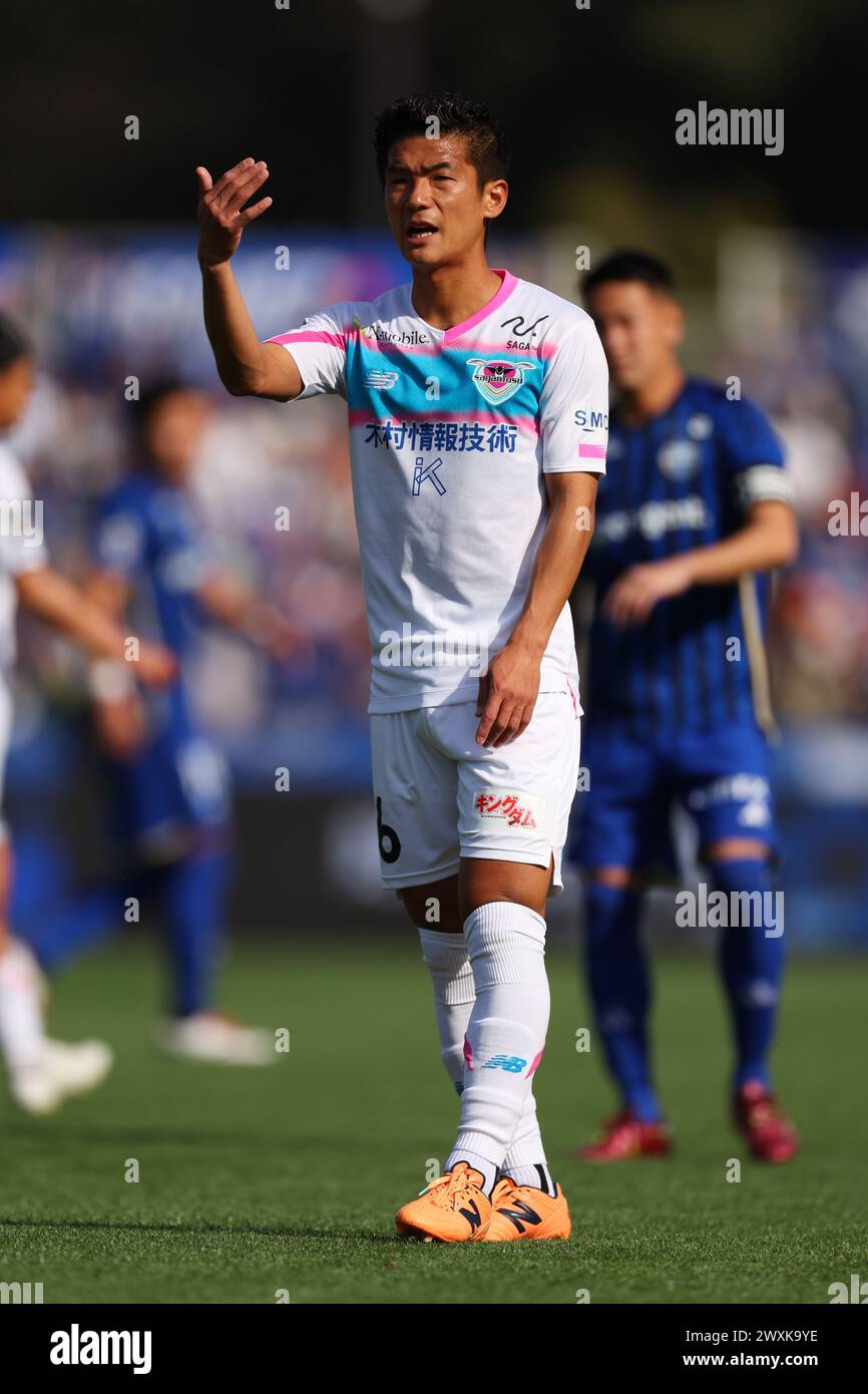 Machida Gion Stadium, Tokyo, Japan. 30th Mar, 2024. Akito Fukuta (Sagan), MARCH 30, 2024 ...