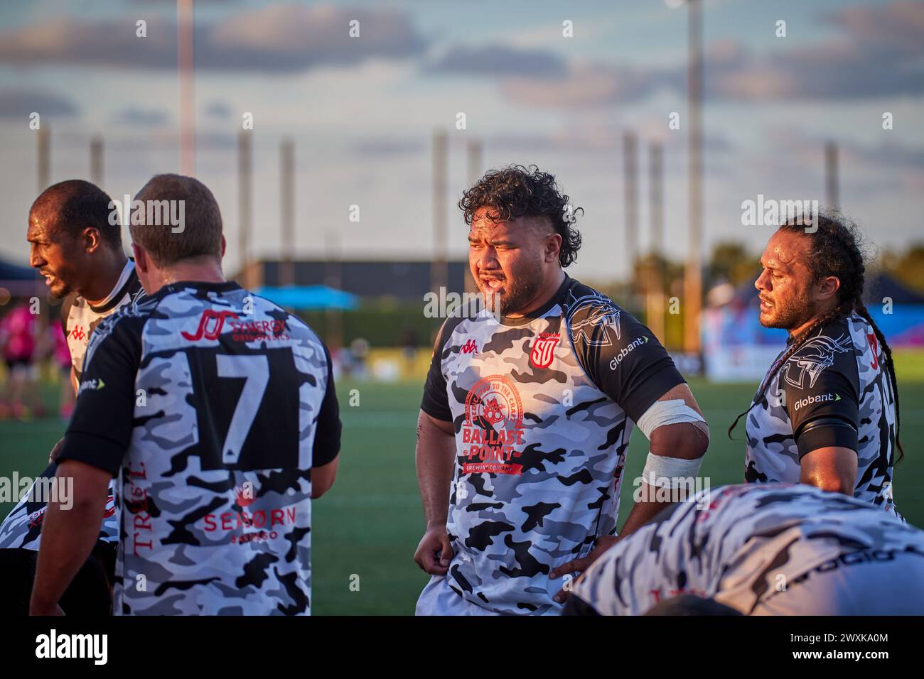 Fort Lauderdale, FL, USA. 31st March 2024. Miami Sharks v San Diego ...