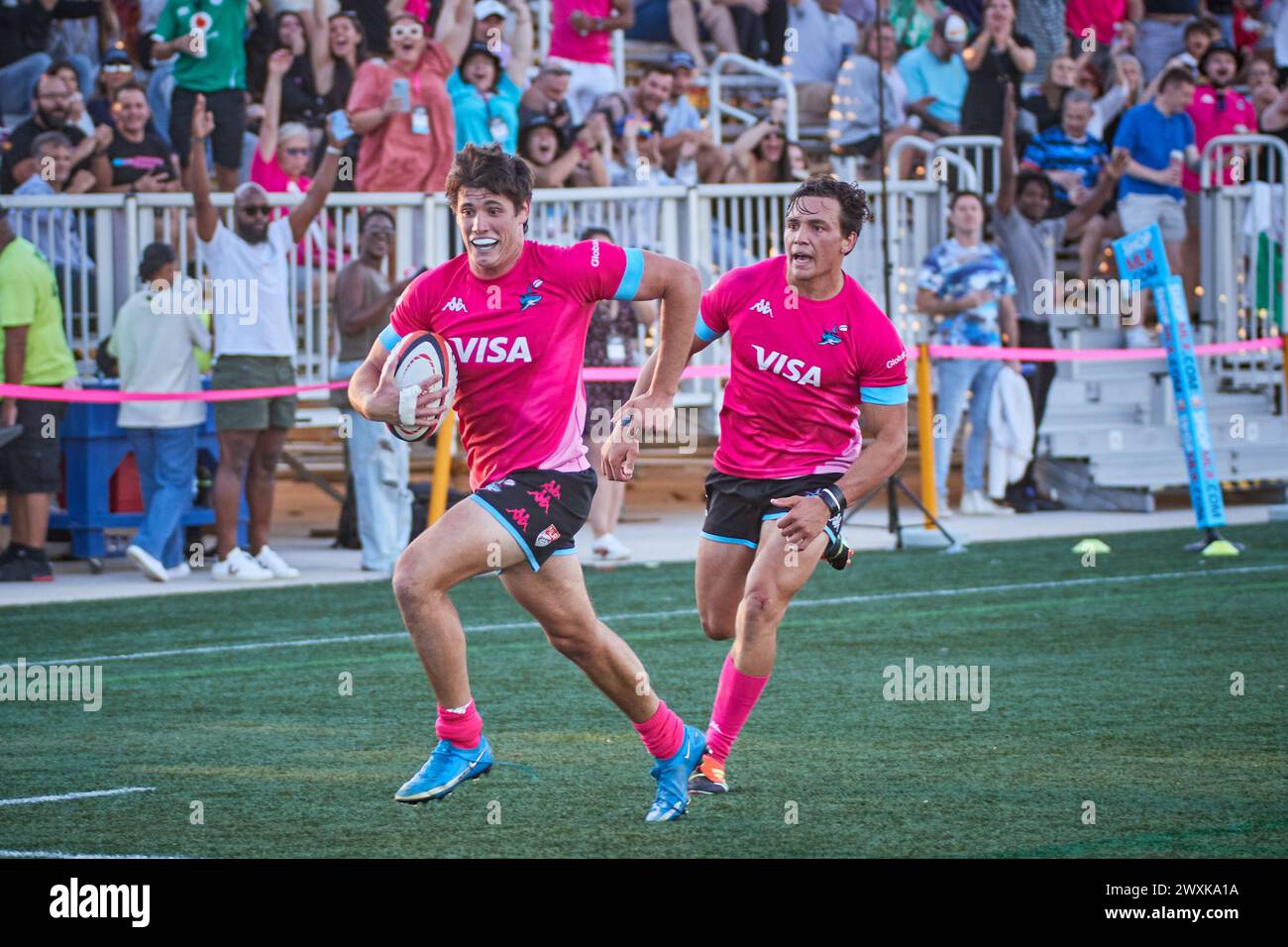 Fort Lauderdale, FL, USA. 31st March 2024. Miami Sharks v San Diego ...