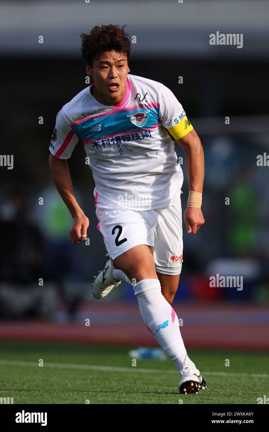 Machida Gion Stadium, Tokyo, Japan. 30th Mar, 2024. Kosuke Yamazaki (Sagan), MARCH 30, 2024 ...