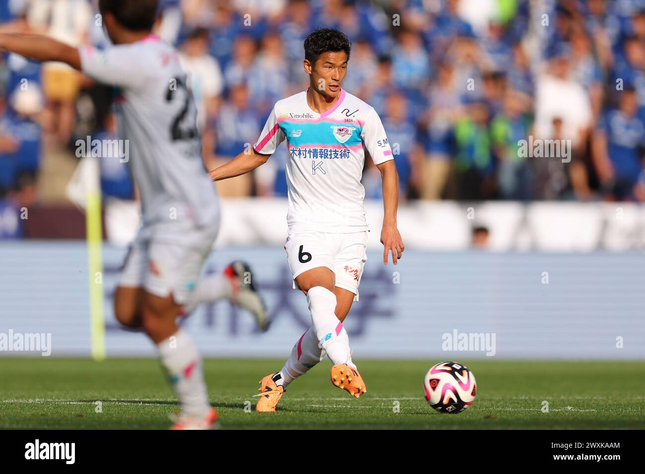 Machida Gion Stadium, Tokyo, Japan. 30th Mar, 2024. Akito Fukuta (Sagan), MARCH 30, 2024 ...