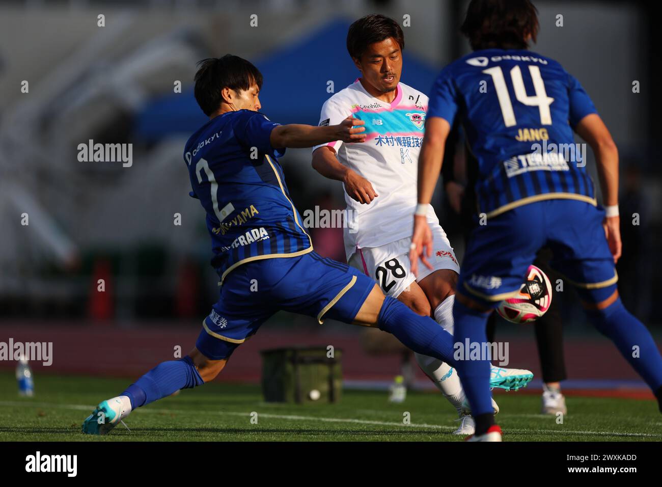 Machida Gion Stadium, Tokyo, Japan. 30th Mar, 2024. Yusuke Maruhashi (Sagan), MARCH 30, 2024 ...