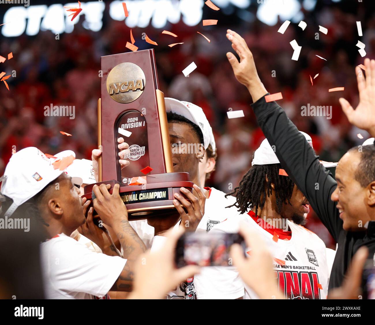 Dallas, Texas, USA. 31st Mar, 2024. NC State forward ERNEST ROSS (24 ...