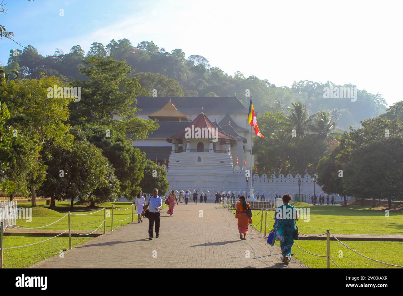 The Kandy Dalada Palace, also known as the Temple of the Tooth, is a ...