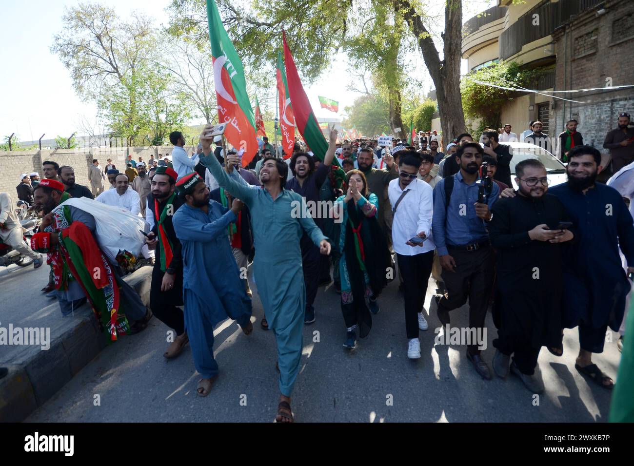 Peshawar, Peshawar, Pakistan. 31st Mar, 2024. PESHAWAR, PAKISTAN, MARCH ...