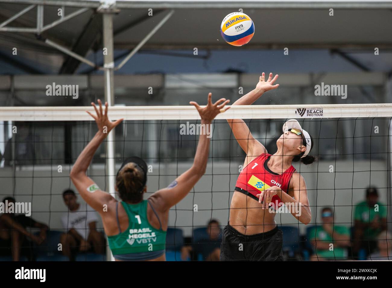 2024 beach volleyball world tour challenge hi-res stock photography and ...