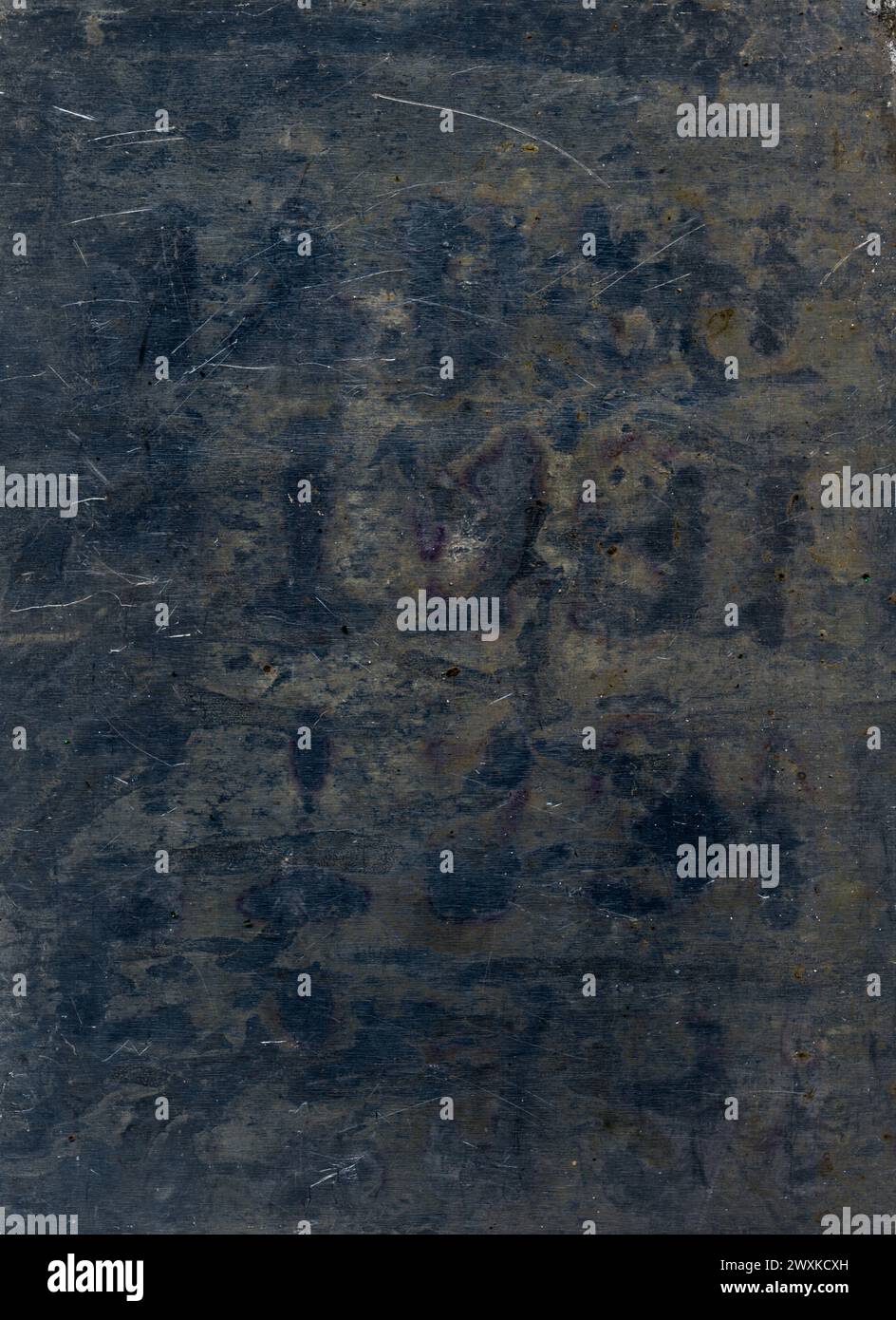 Weathered texture. Dust scratch. Gray color rusty stained material ...