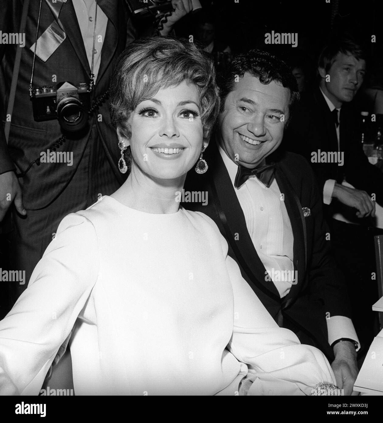 Barbara Rush snd Warren Cowan Circa 1960's Credit: Ralph Dominguez ...