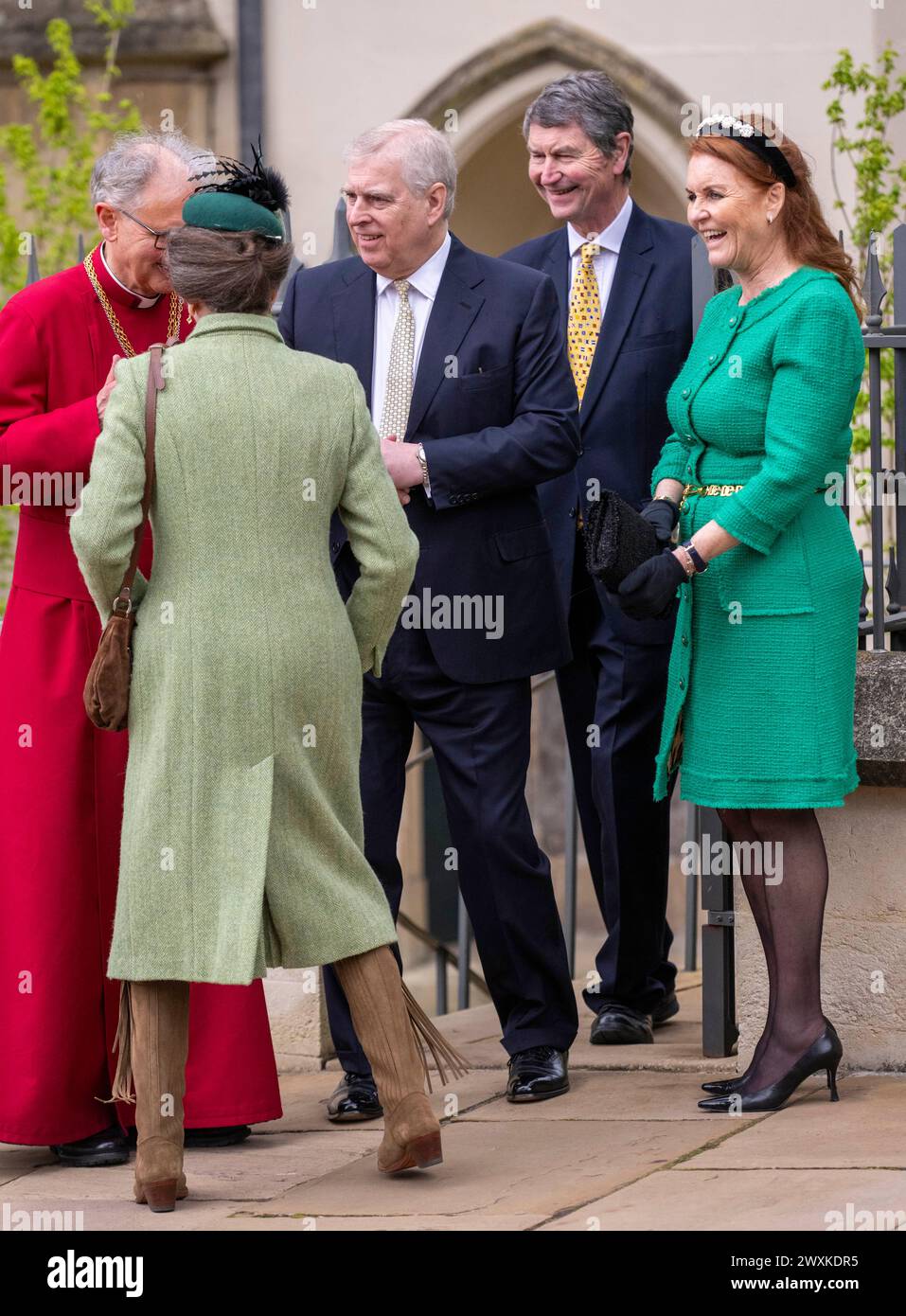 Windsor, England. UK. 31 March, 2024. Prince Andrew, Duke of York, Vice ...