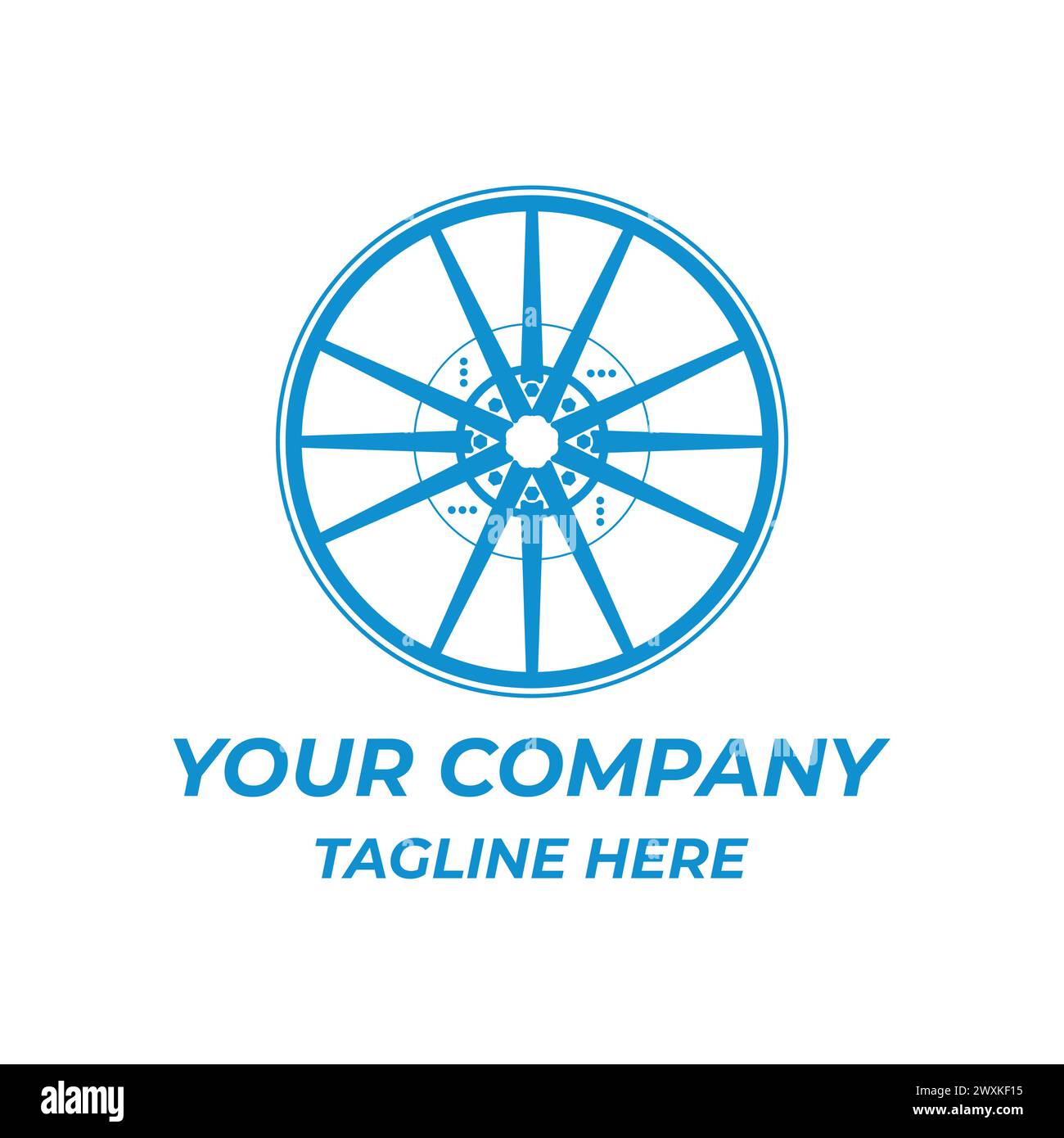 Car rim logo vector illustration Stock Vector Image & Art - Alamy