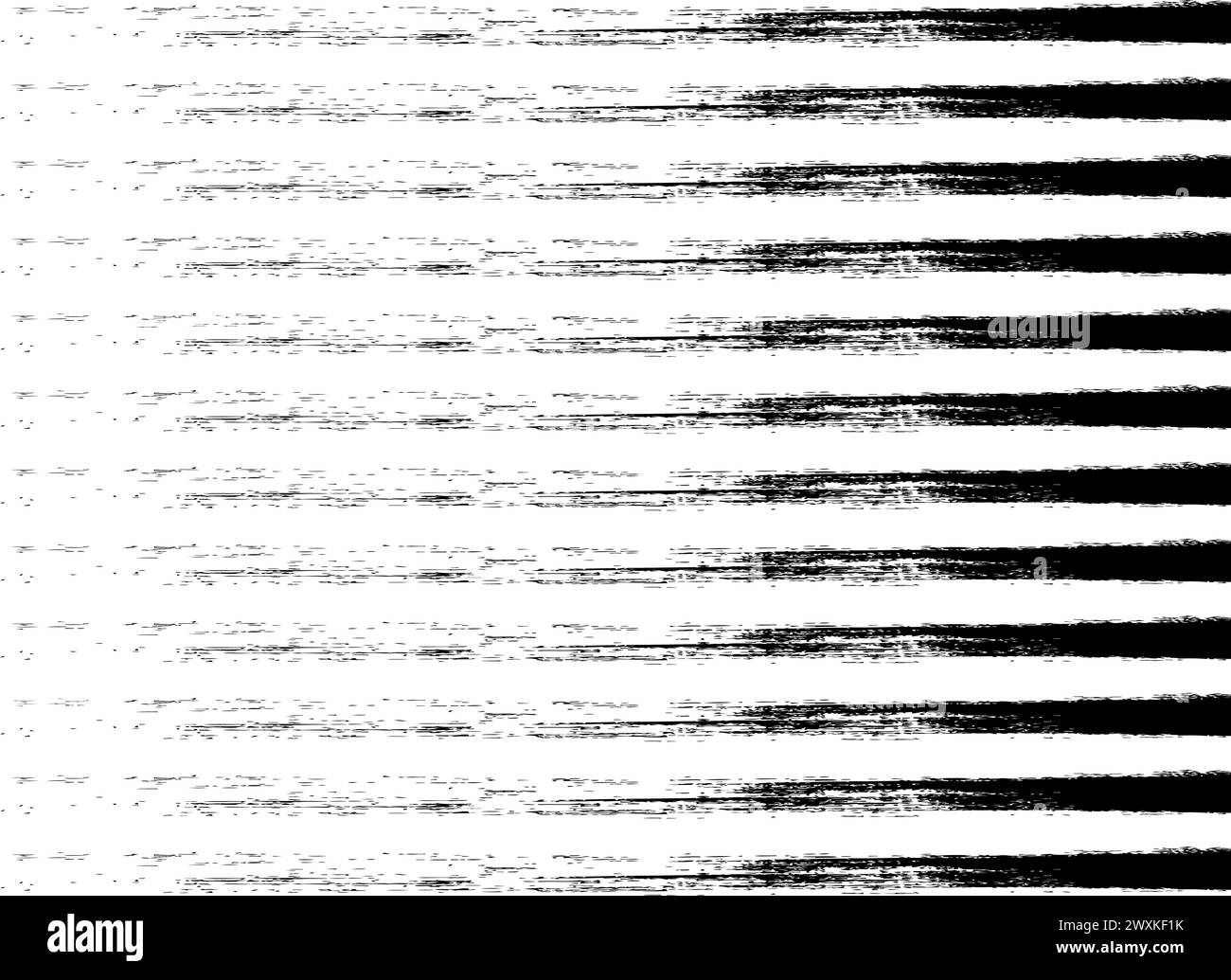 Grunge brush stroke striped seamless abstract background with distress ...