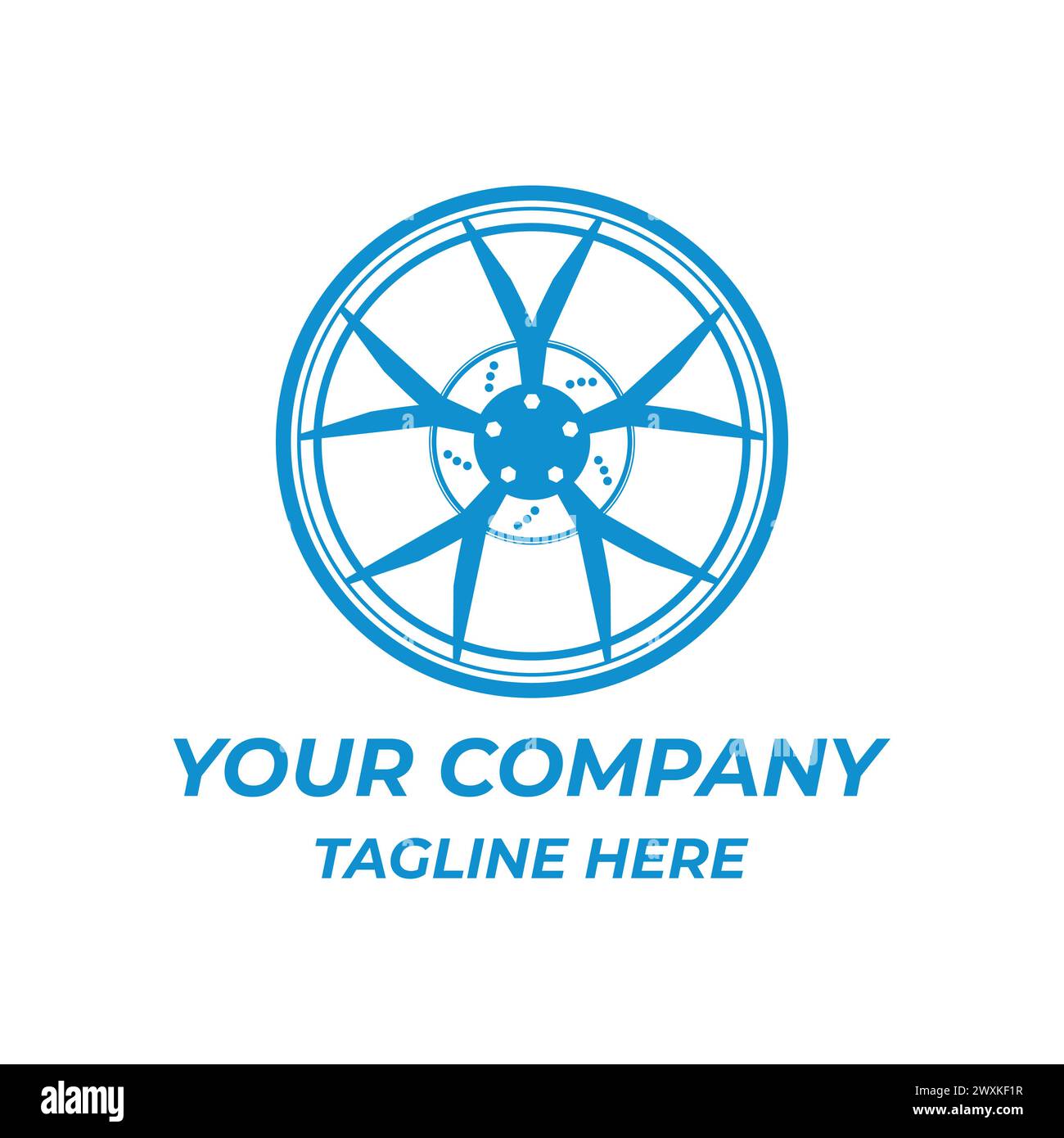 Car rim logo vector illustration Stock Vector Image & Art - Alamy