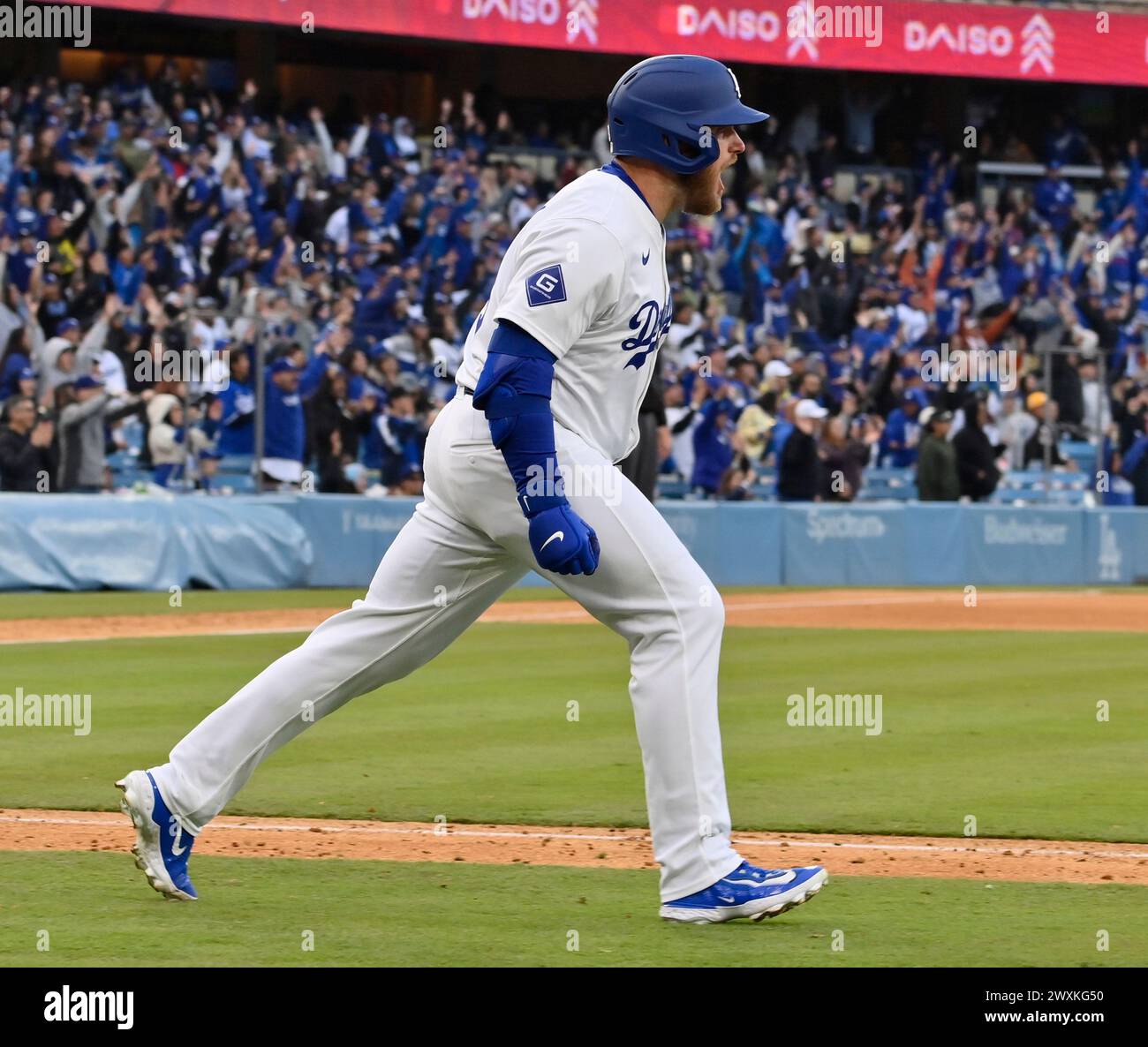 Los Angeles, United States. 31st Mar, 2024. Los Angeles Dodgers 3rd ...