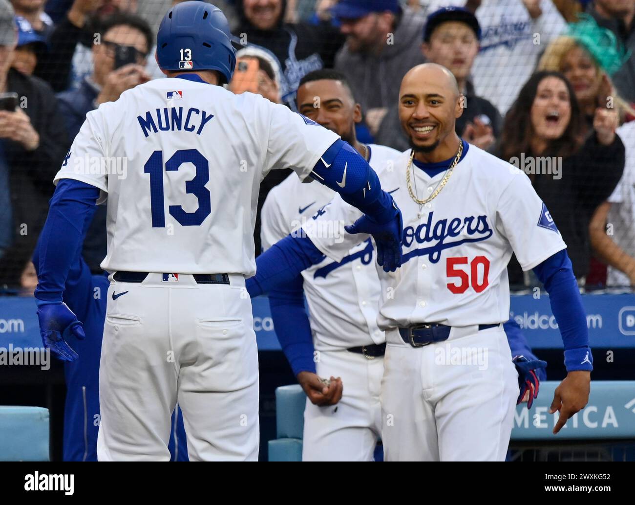 Los Angeles, United States. 31st Mar, 2024. Los Angeles Dodgers 3rd ...